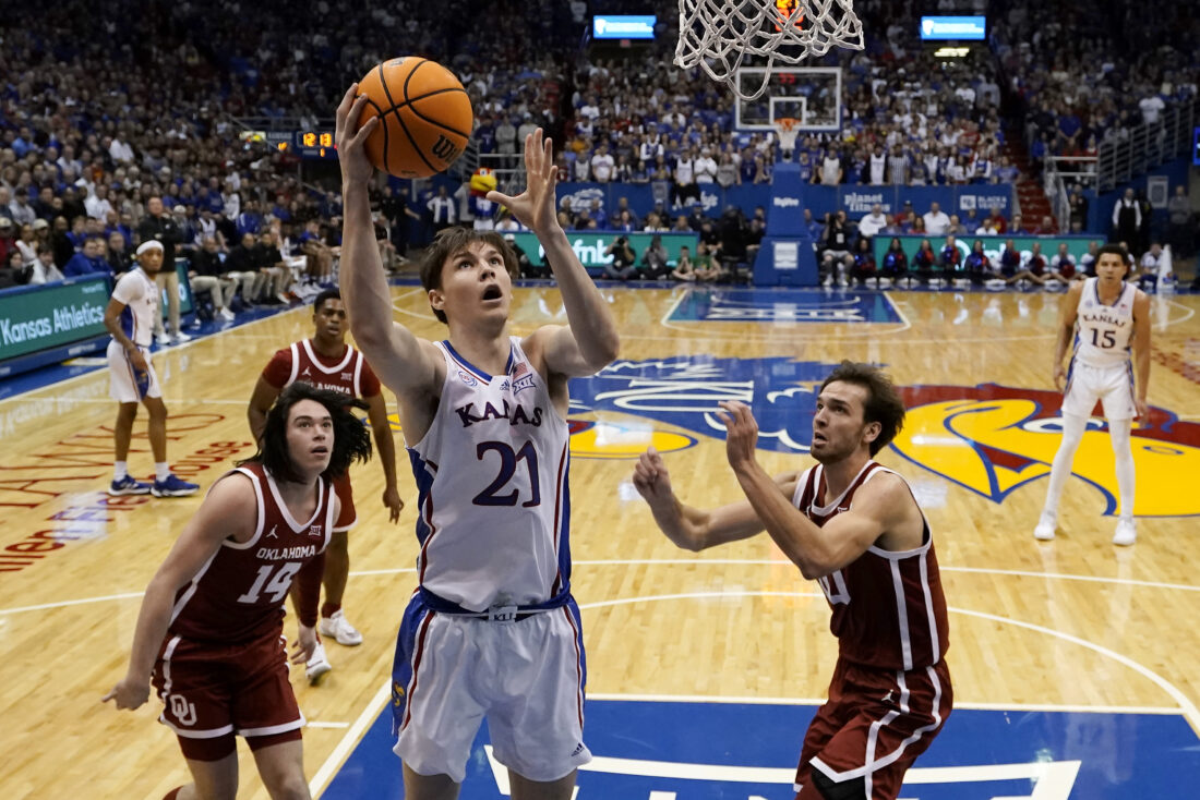 Kansas forward Zach Clemence’s confidence may be on the rise after déjà ...